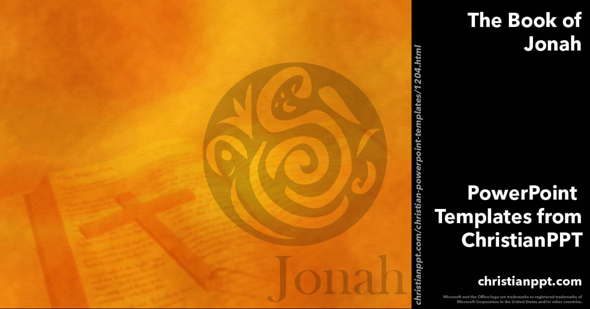 The Book of Jonah - Christian PowerPoint Templates