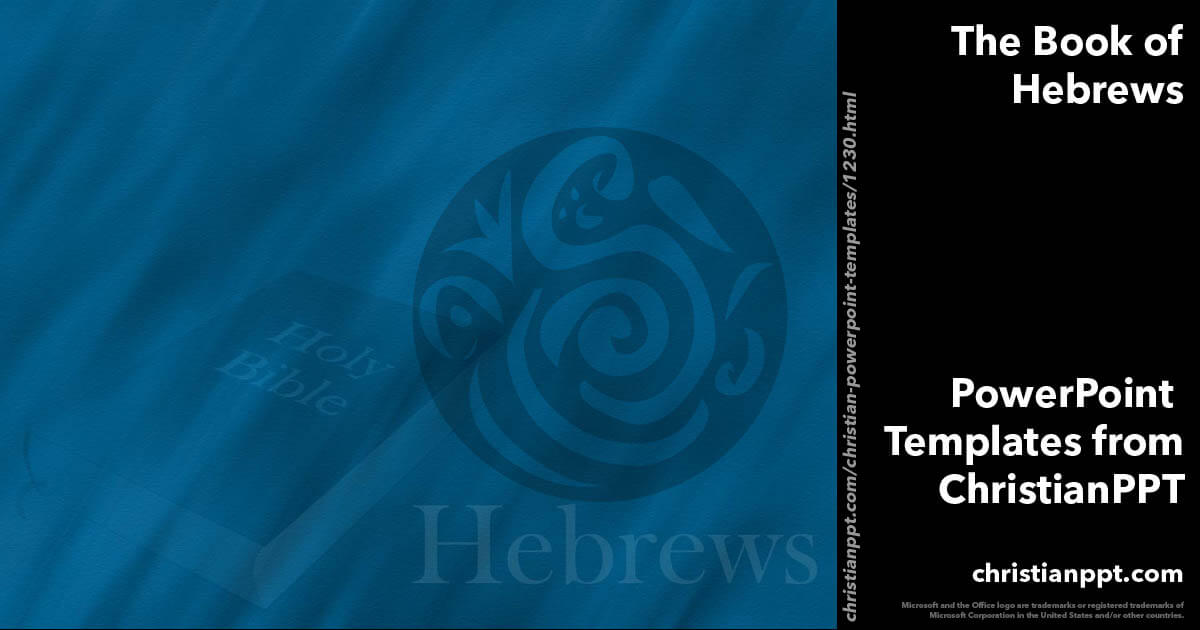 The Book of Hebrews - Christian PowerPoint Templates