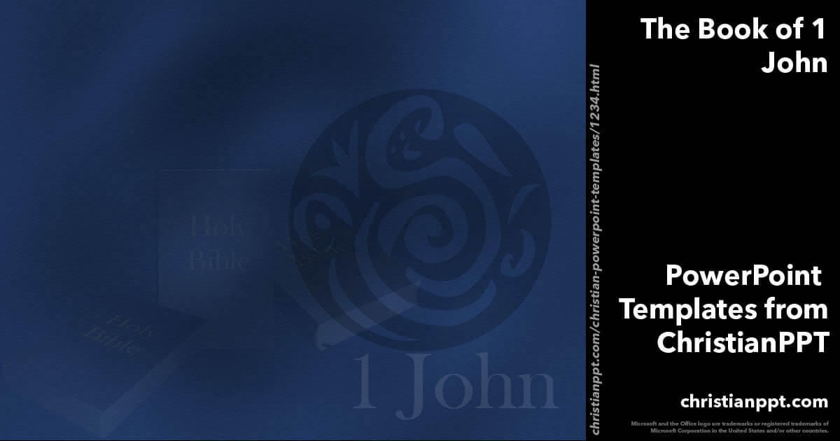 The Book of 1 John - Christian PowerPoint Templates