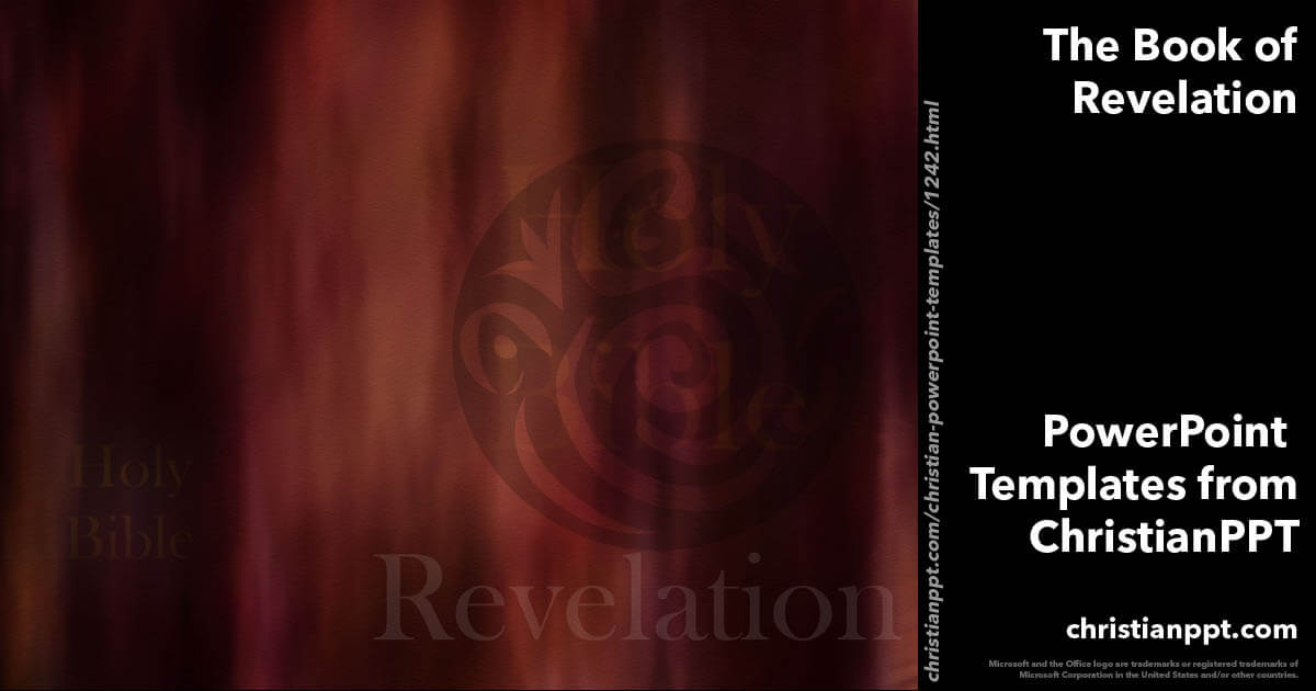 The Book of Revelation - Christian PowerPoint Templates