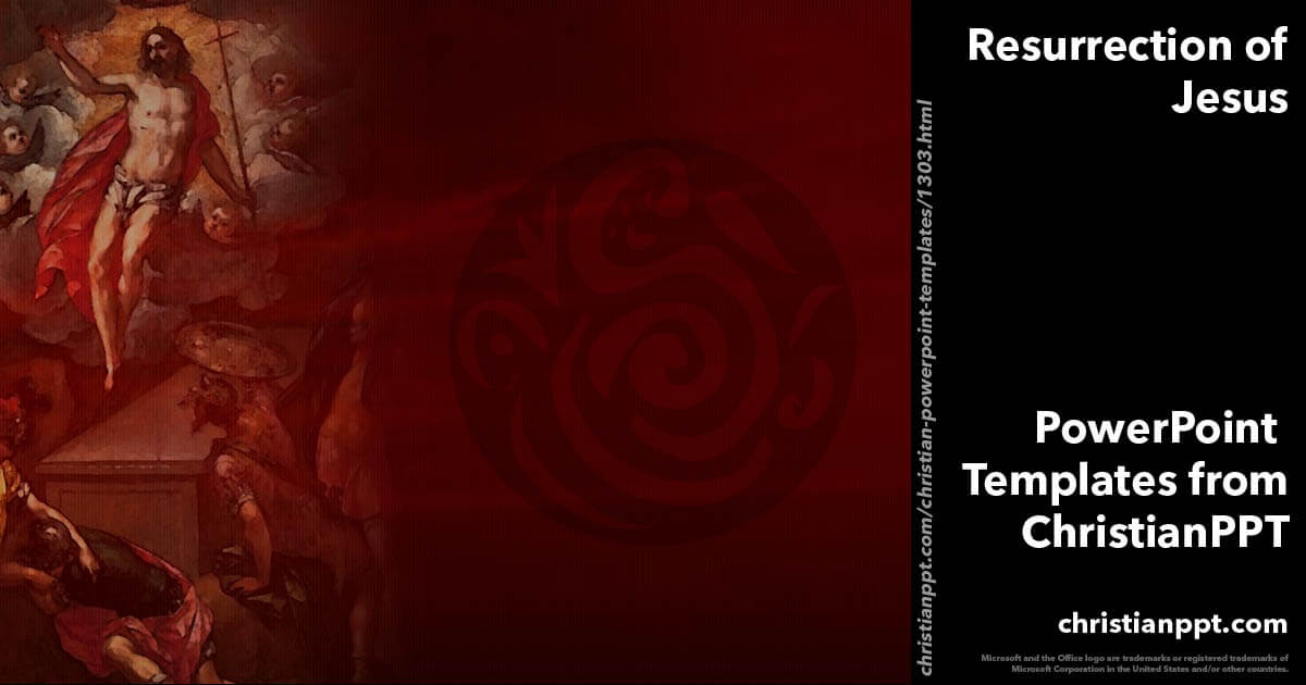 Resurrection of Jesus 05 - Christian PowerPoint Templates