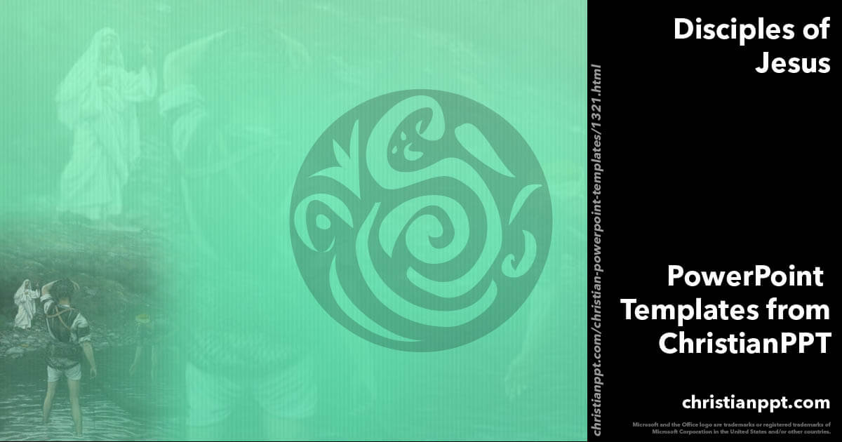 Disciples of Jesus 02 - Christian PowerPoint Templates