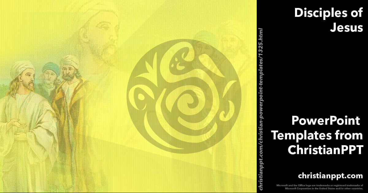 Disciples of Jesus 04 - Christian PowerPoint Templates