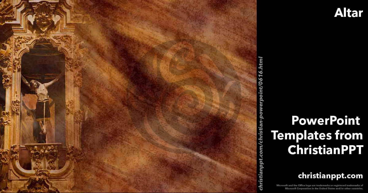 Altar 01 - Christian PowerPoint Templates