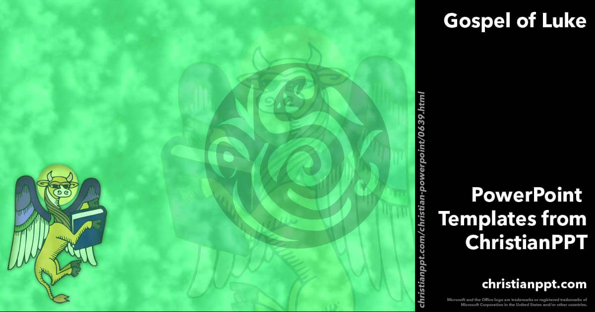 Gospel of Luke 01 - Christian PowerPoint Templates
