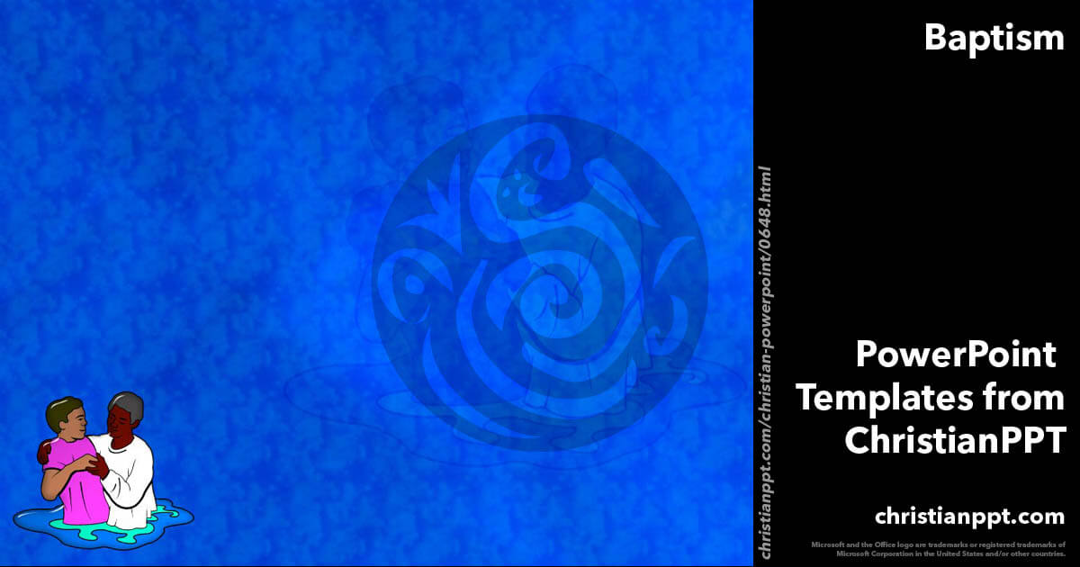 Baptism 03 - Christian PowerPoint Templates