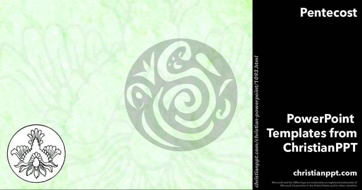 Pentecost 01 - Christian PowerPoint Templates