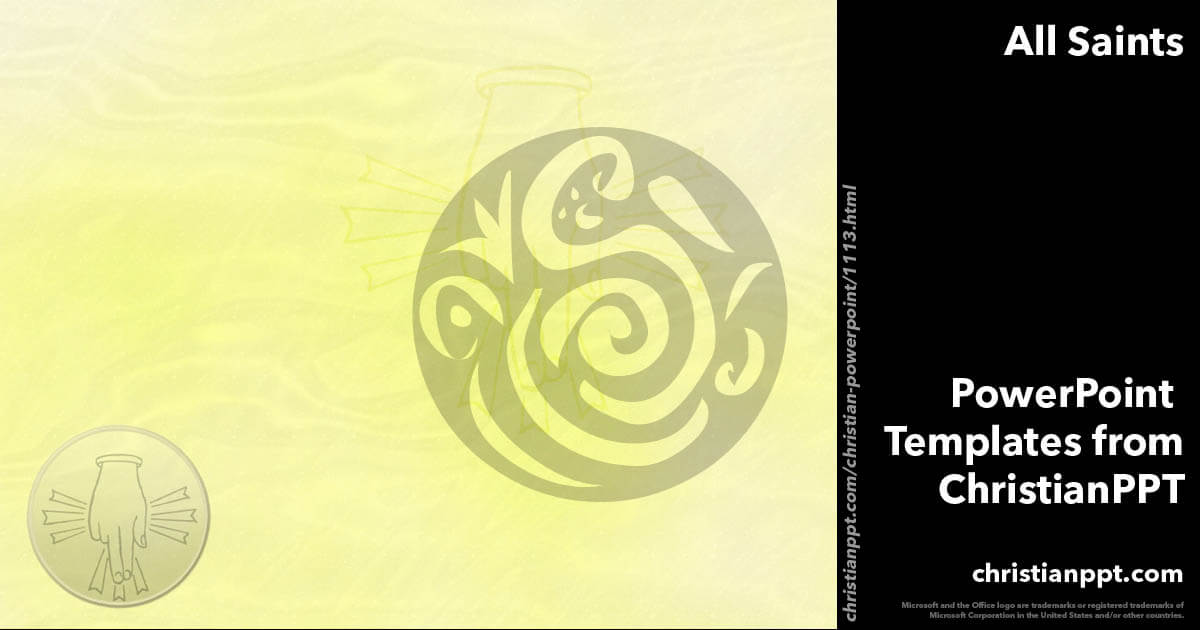All Saints 01 - Christian PowerPoint Templates