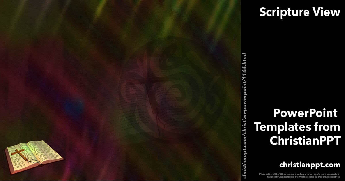 Scripture View 04 - Christian PowerPoint Templates