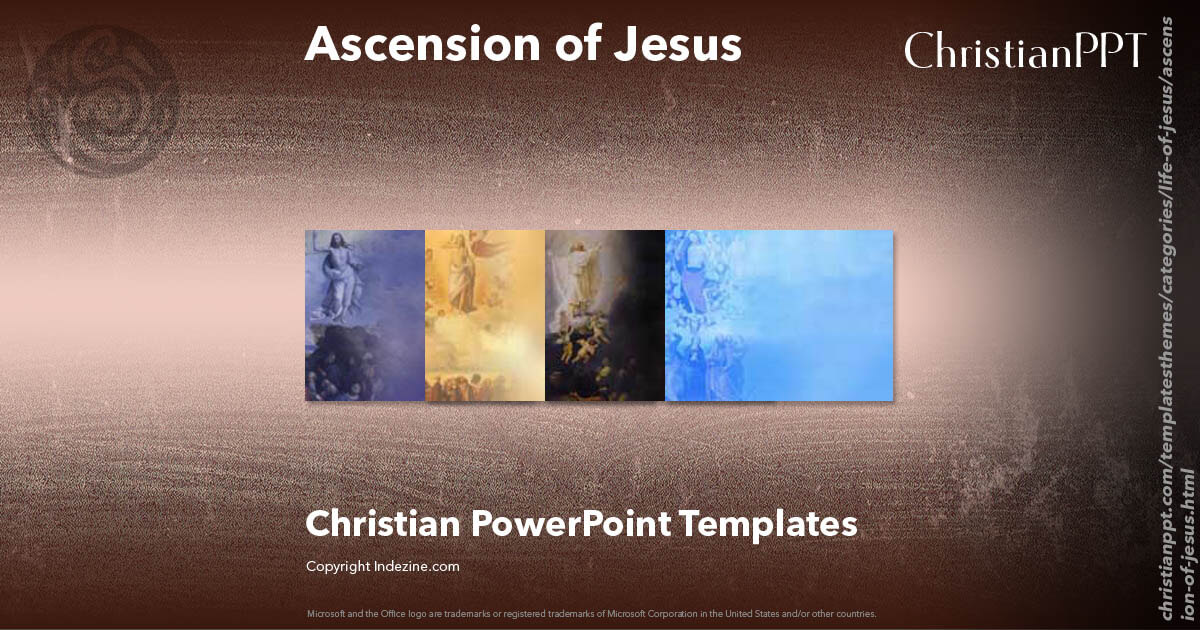Ascension of Jesus Christian PowerPoint Templates