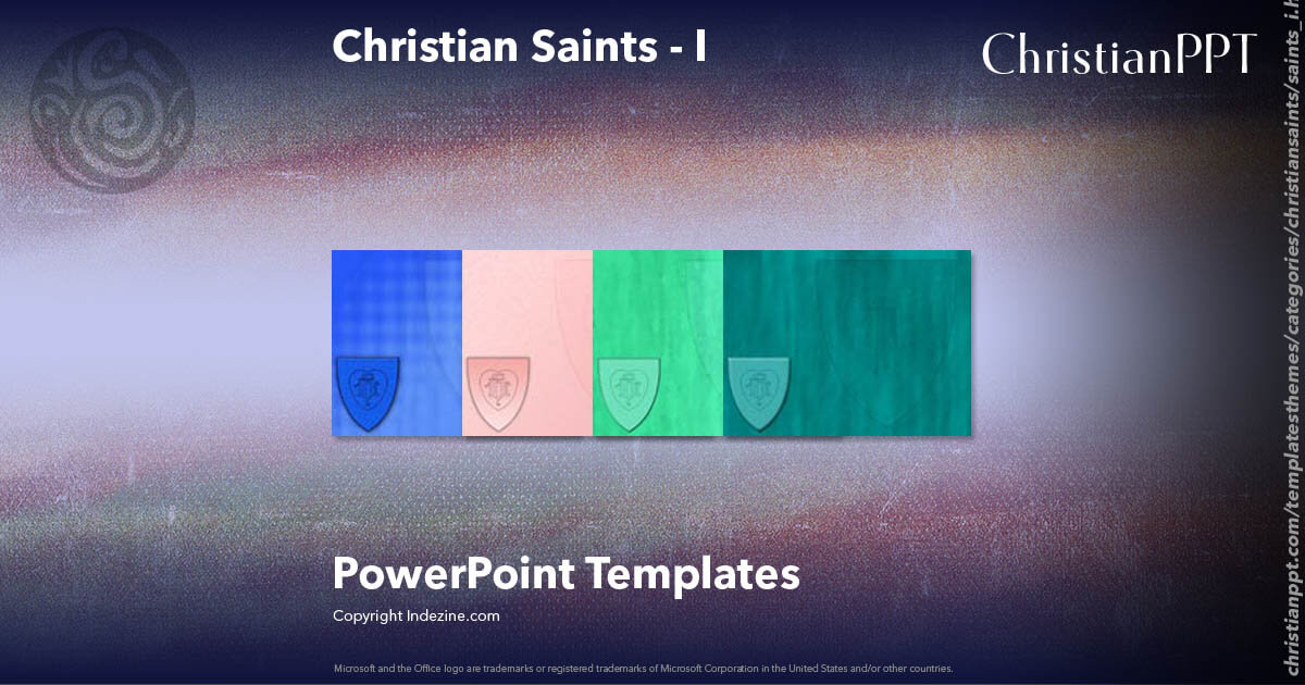 Christian Saints - I PowerPoint Templates