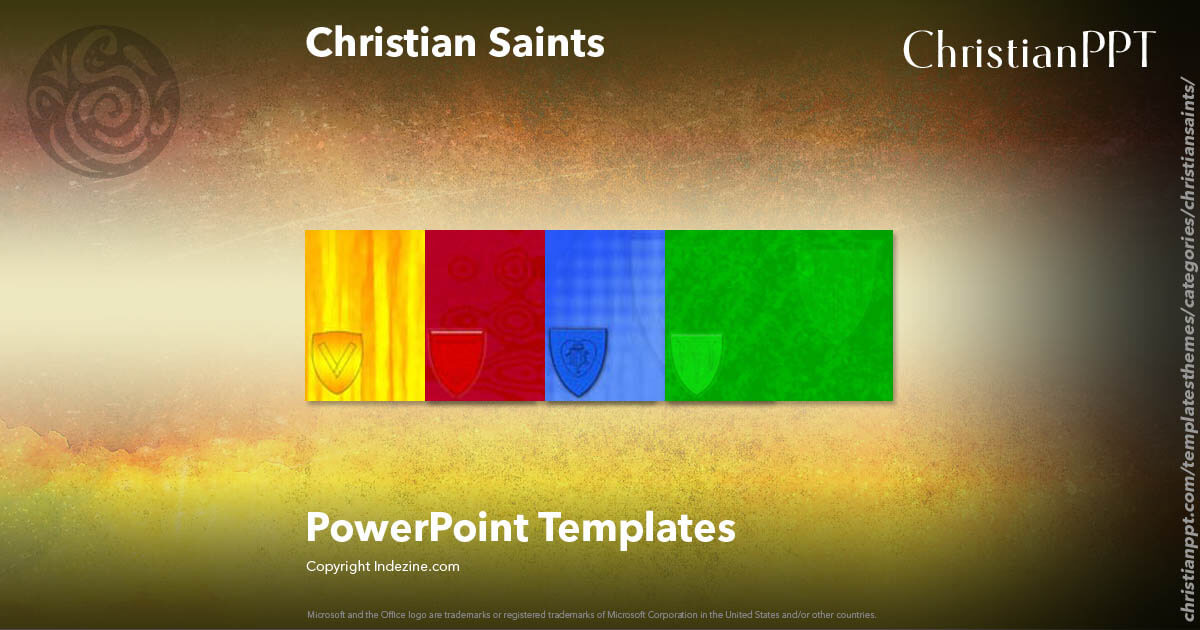 Christian Saints PowerPoint Templates