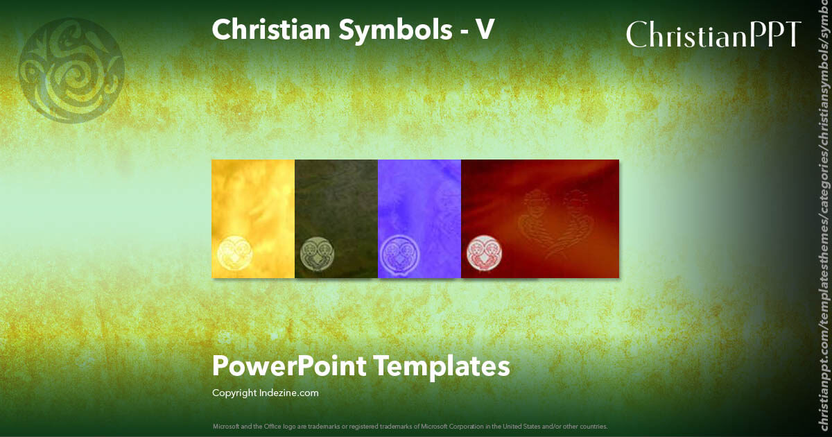 Christian Symbols - V PowerPoint Templates