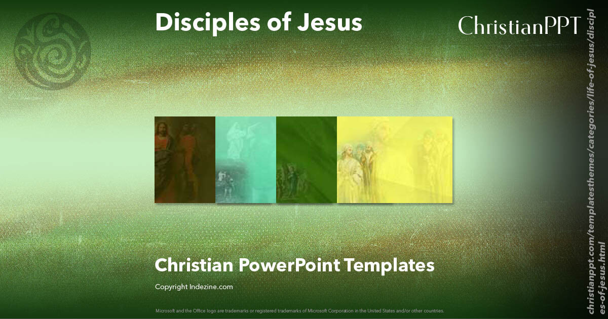 Disciples of Jesus Christian PowerPoint Templates