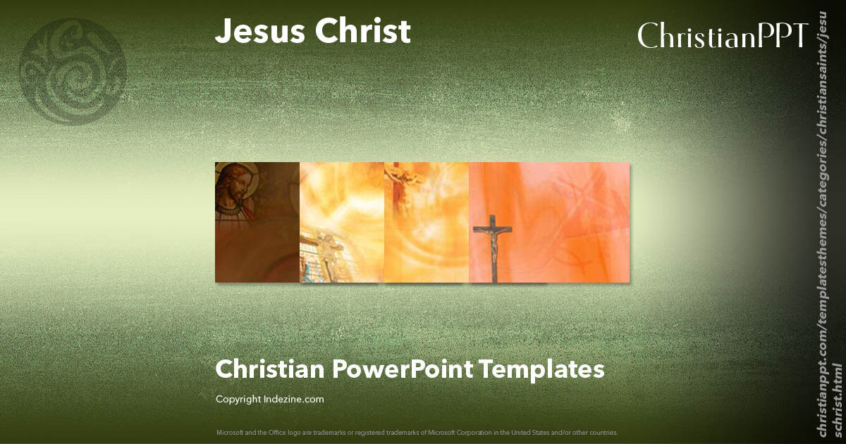 Jesus Christ Christian PowerPoint Templates