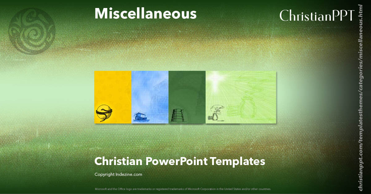 Miscellaneous Christian PowerPoint Templates