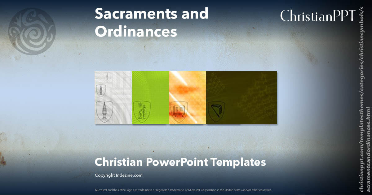 Sacraments and Ordinances Christian PowerPoint Templates