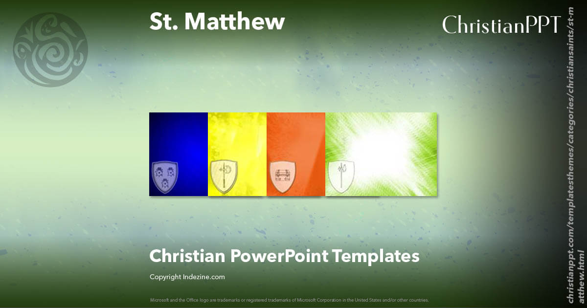 St. Matthew Christian PowerPoint Templates