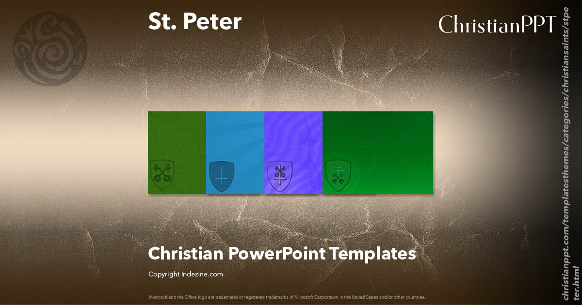 St. Peter Christian PowerPoint Templates
