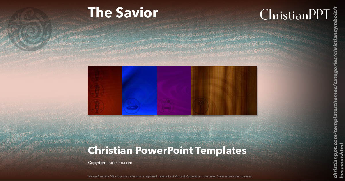 The Savior Christian PowerPoint Templates