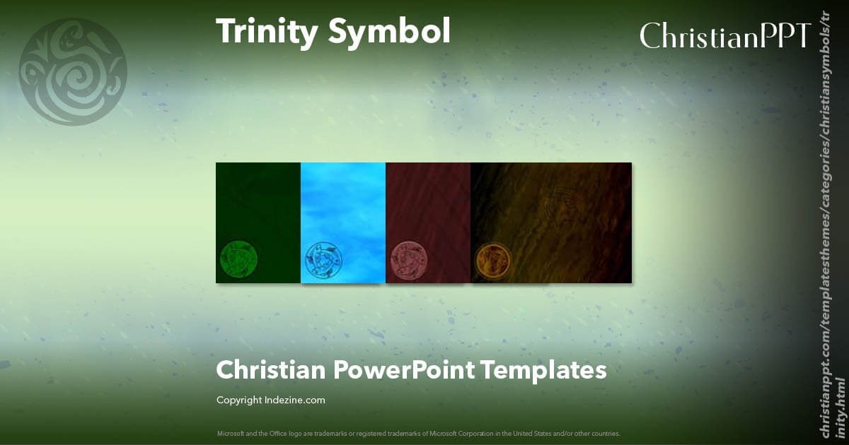 Trinity Symbol Christian PowerPoint Templates
