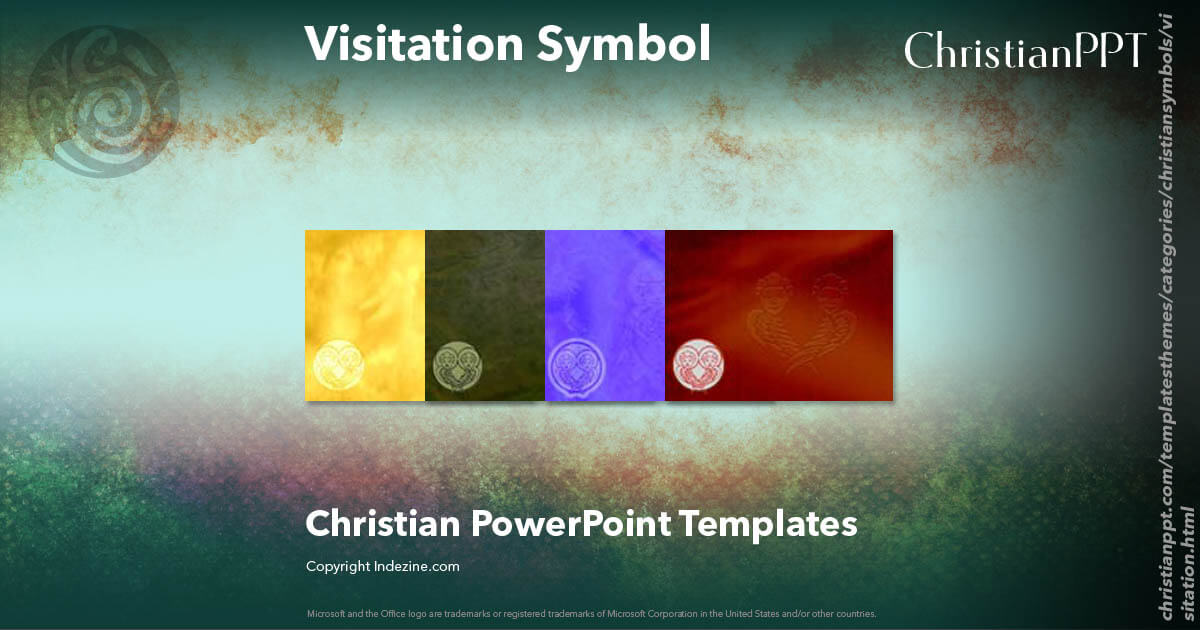 Visitation Symbol Christian PowerPoint Templates
