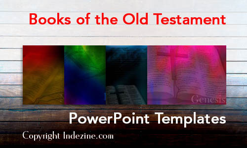 Books of the Old Testament Christian PowerPoint Templates