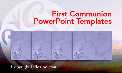 First Communion Christian PowerPoint Templates