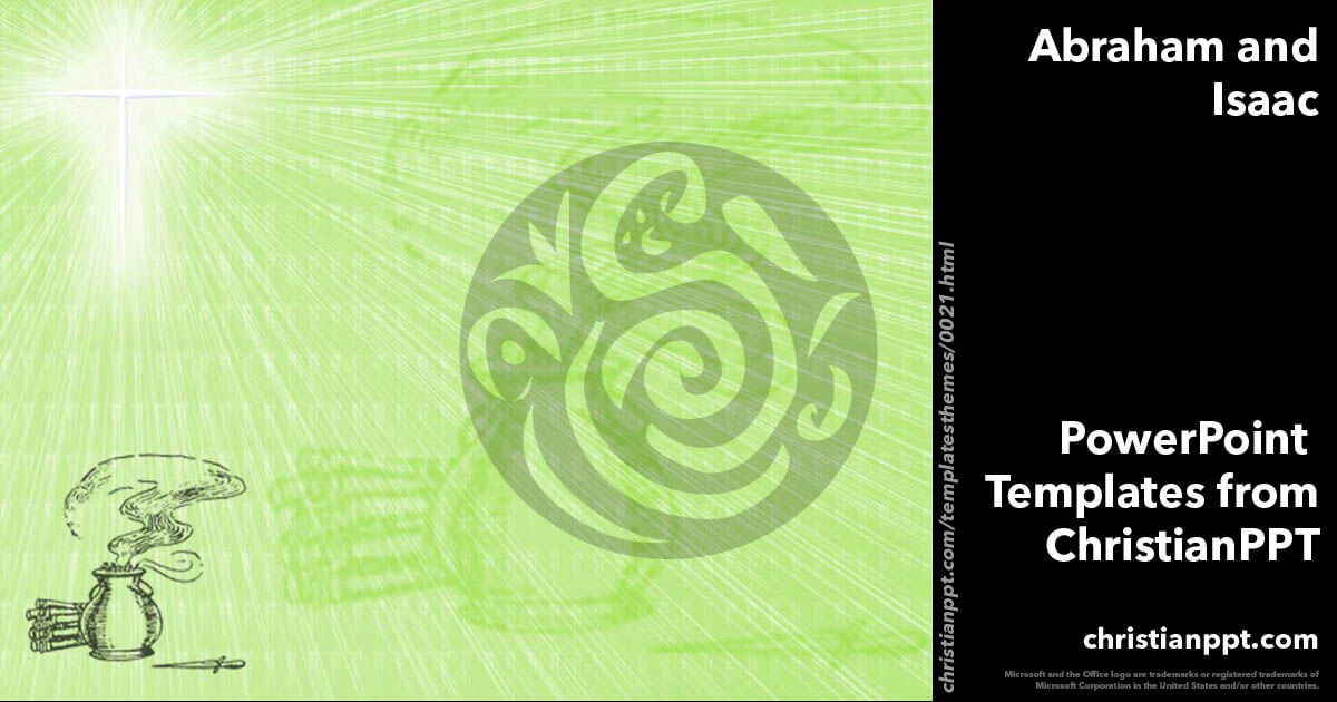Abraham and Isaac 01 - Christian PowerPoint Templates