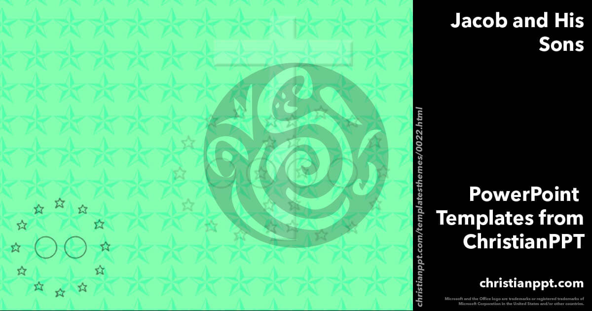 Jacob and His Sons 01 - Christian PowerPoint Templates