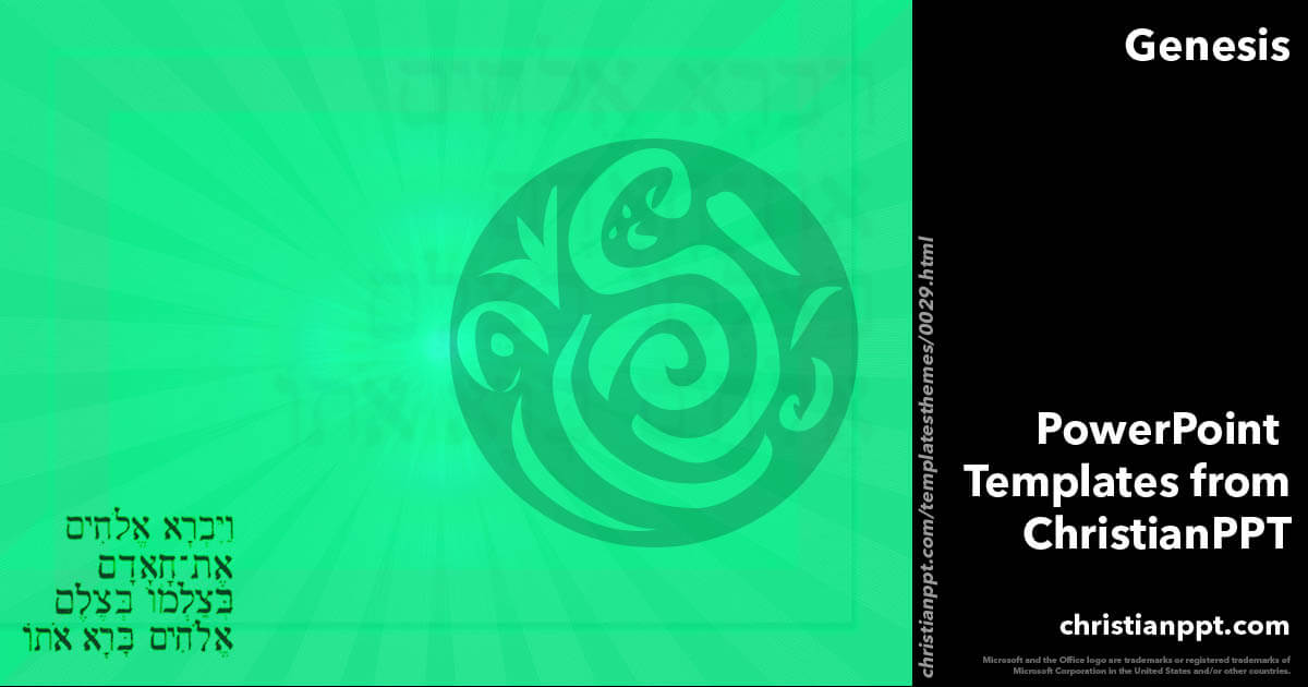 Genesis 02 - Christian PowerPoint Templates