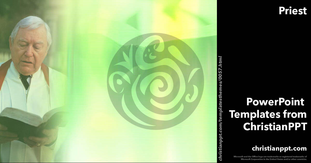 Priest 01 - Christian PowerPoint Templates