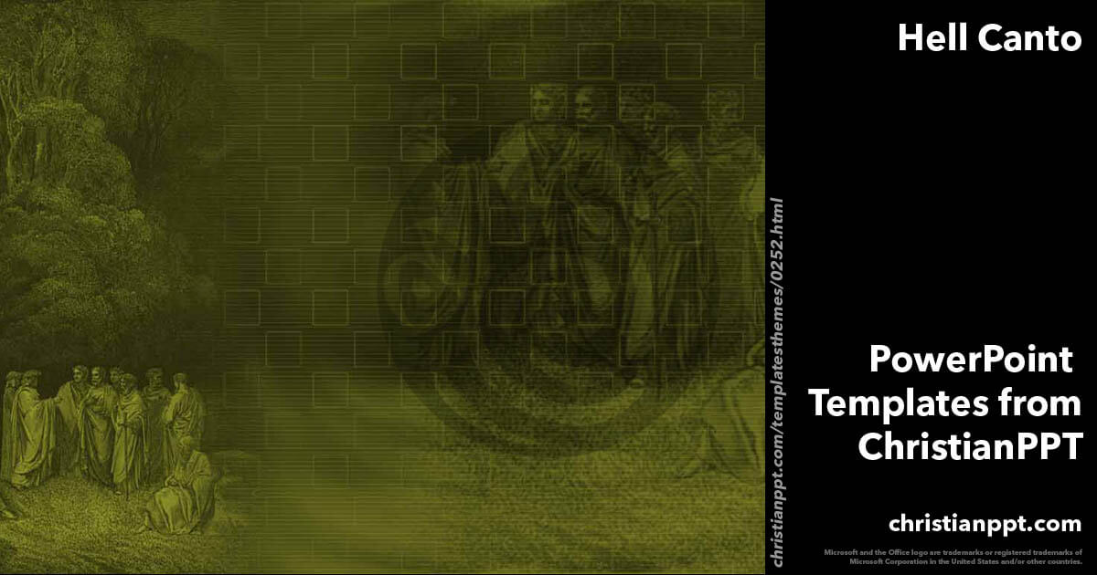 Hell Canto 4 B - Christian PowerPoint Templates