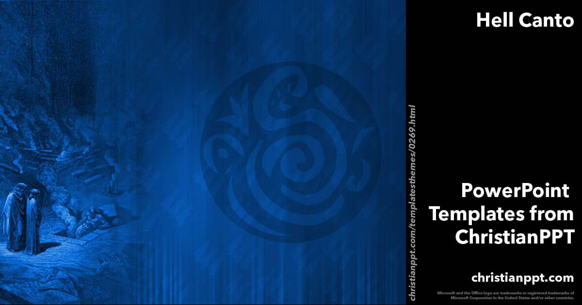 Hell Canto 9 C - Christian PowerPoint Templates