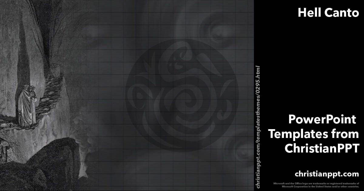 Hell Canto 26 A - Christian PowerPoint Templates