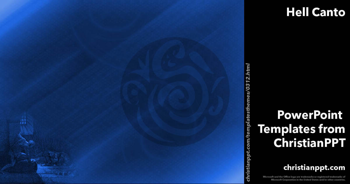 Hell Canto 33 C - Christian PowerPoint Templates