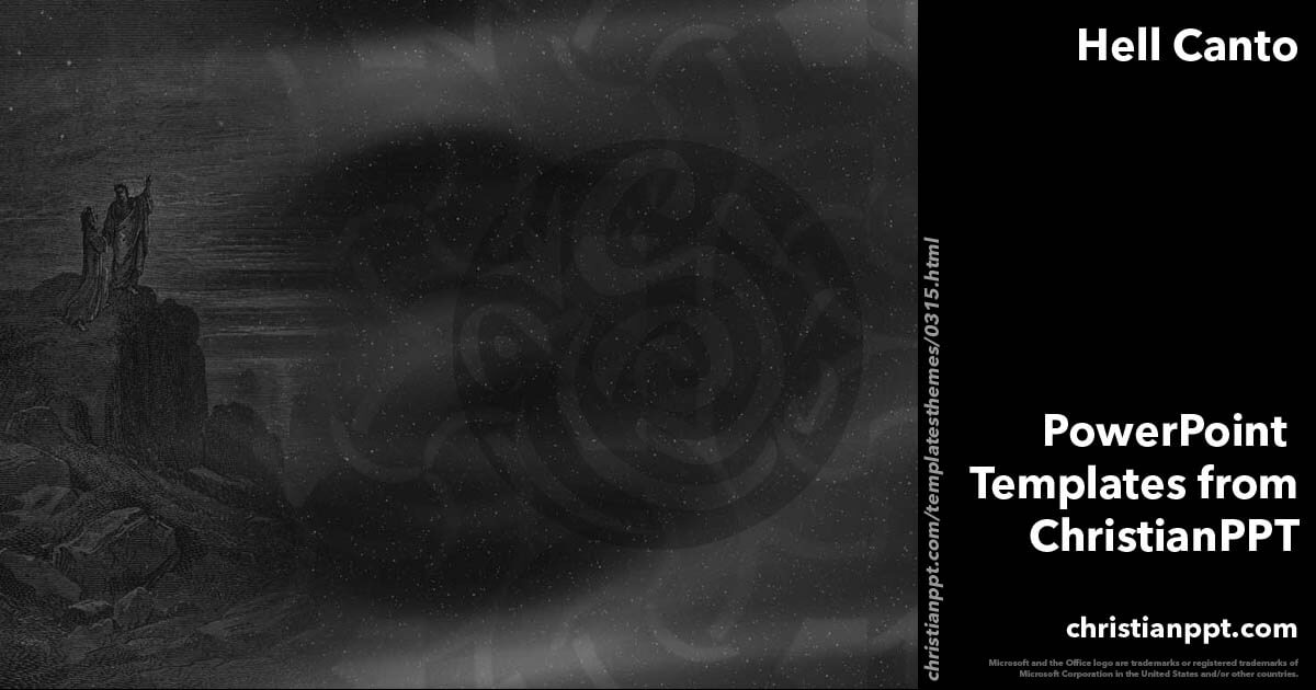 Hell Canto 34 C - Christian PowerPoint Templates